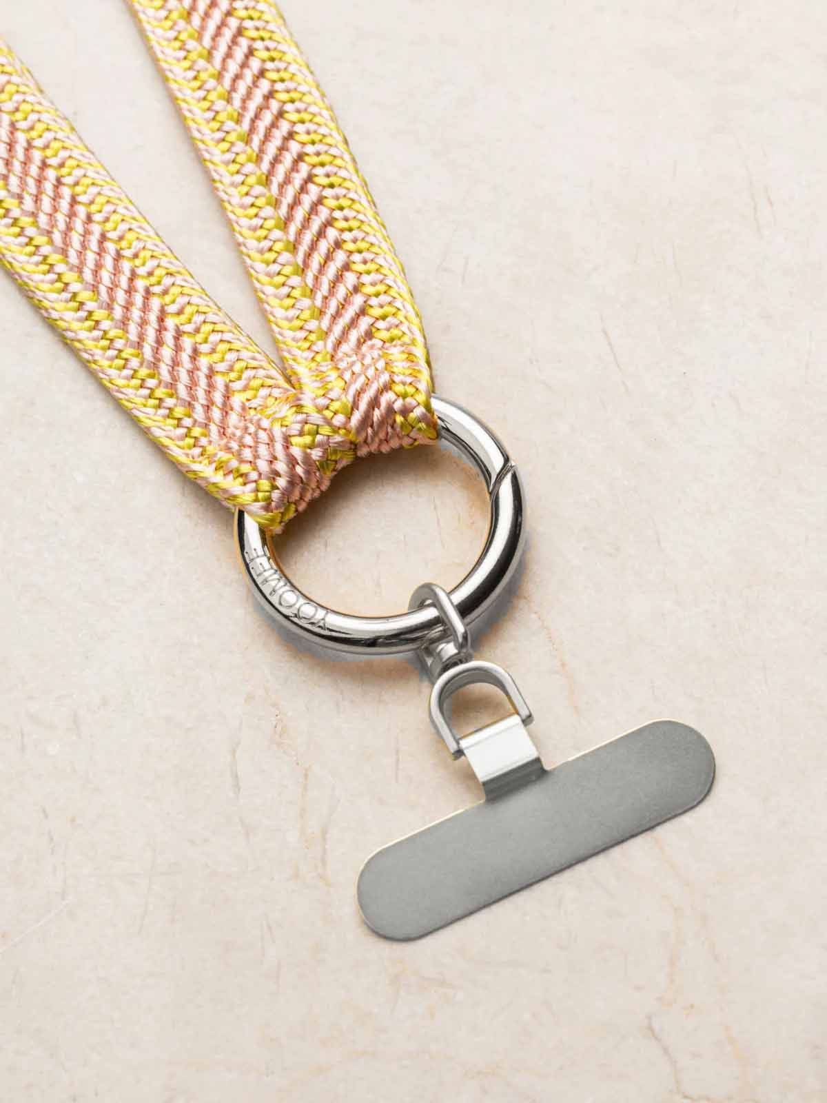 Yoomee Phonechain Zahra Yellow Snapper Silver – Visitor Store